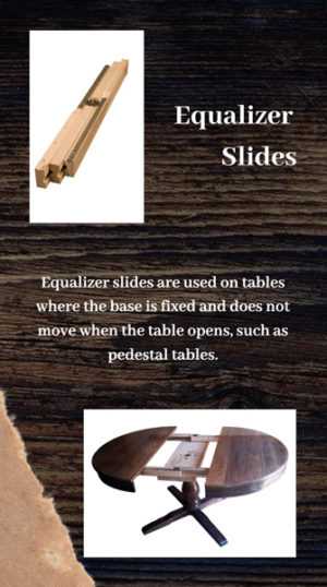 Osborne Wood | Fixed Frame Table Slides (Equalizer)
