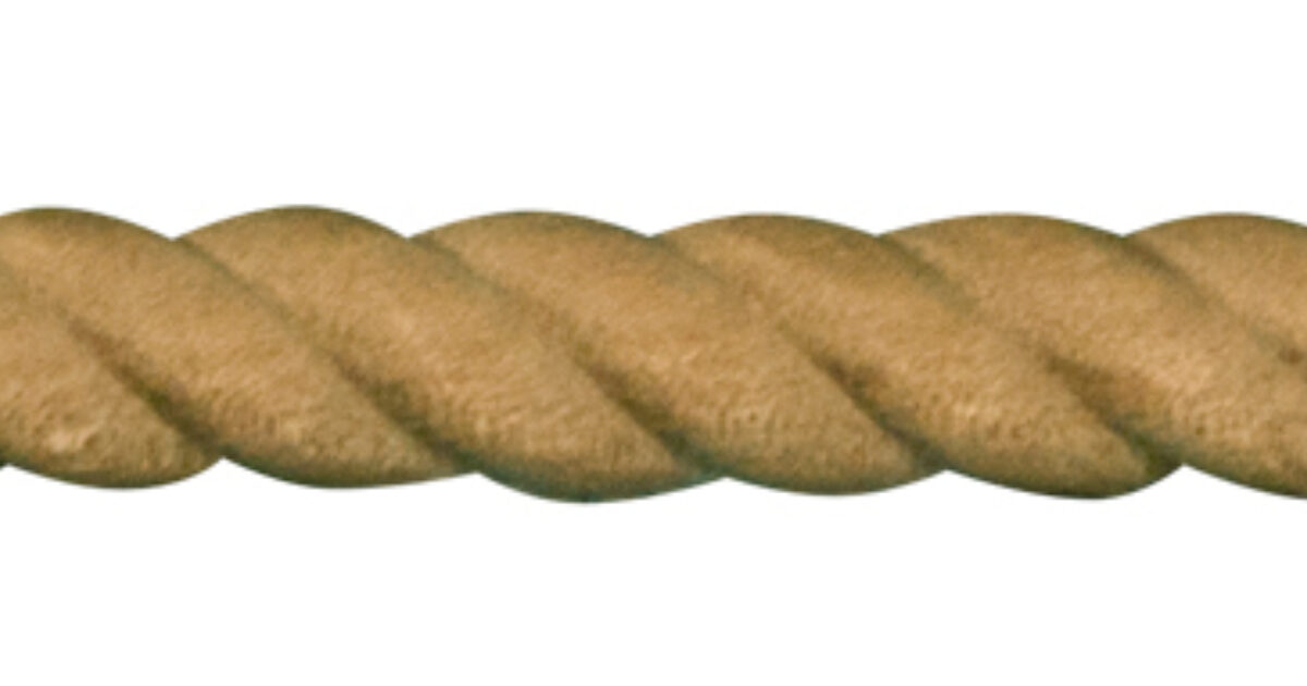 Osborne Wood | Half Round Rope Moulding