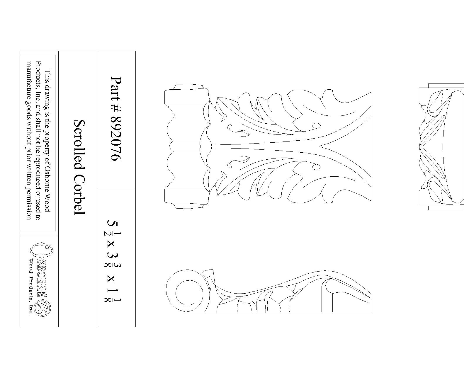 Osborne Wood | Vineyard Collection CAD Drawings