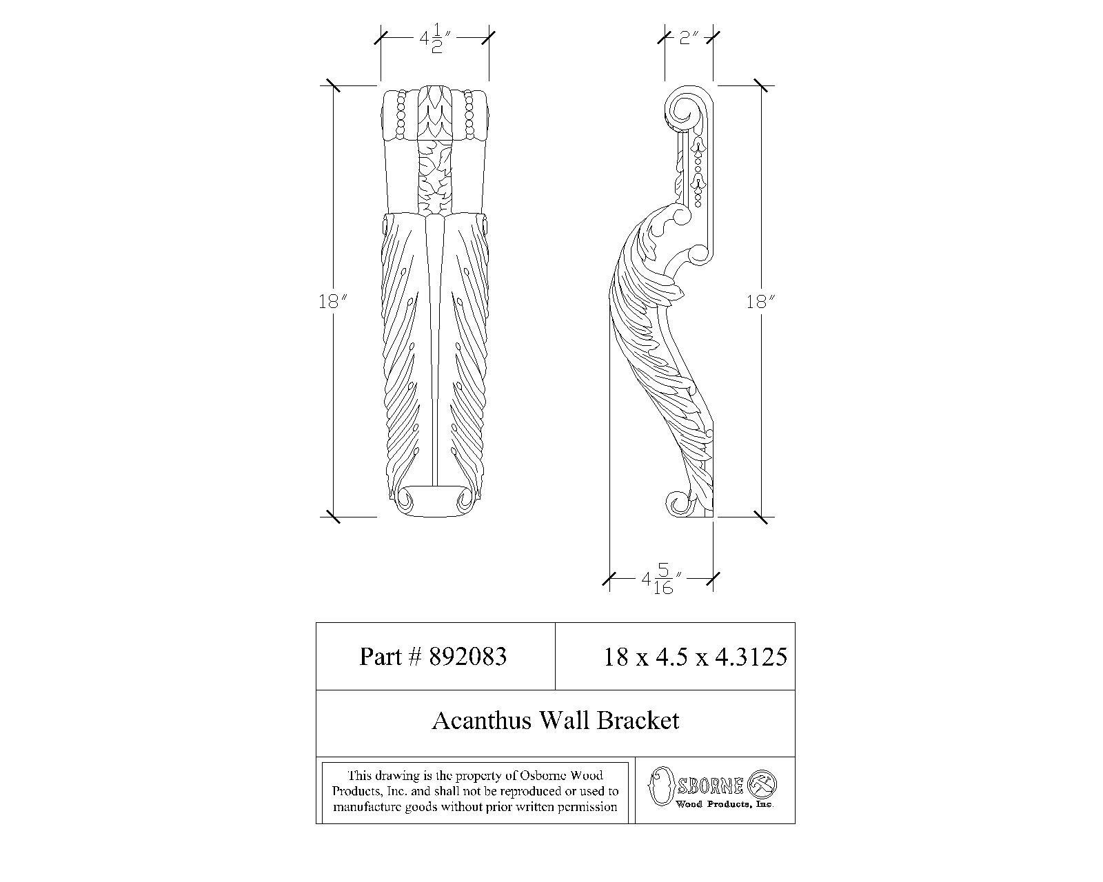 Osborne Wood | Vineyard Collection CAD Drawings