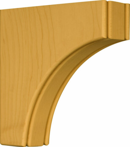 Osborne Wood | New Orleans Island Height Corbel w/ Beaded Edge