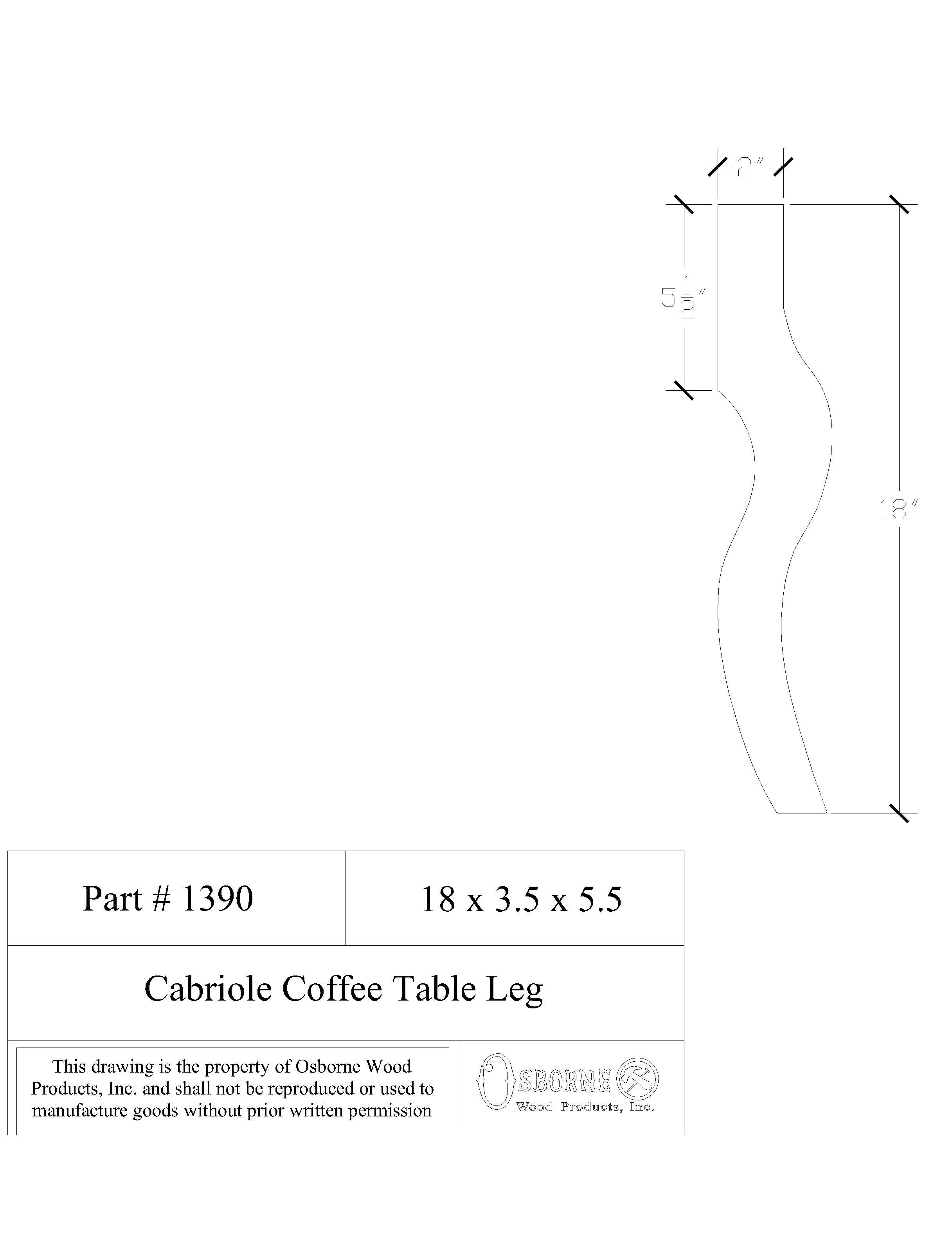 Osborne Wood | Table Legs & Pedestals CAD Drawings