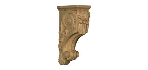 Osborne Wood | Large Egg & Dart Acanthus Corbel