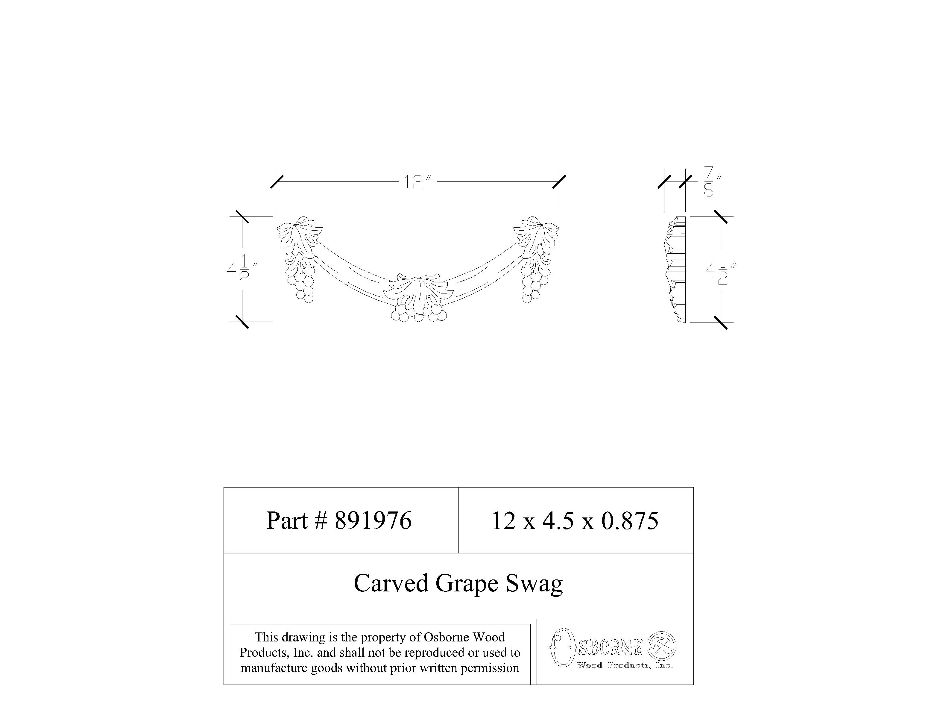 Osborne Wood | Vineyard Collection CAD Drawings