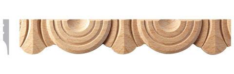 Osborne Wood | Carved Acanthus Leaf Moulding - 8 ft. Stick