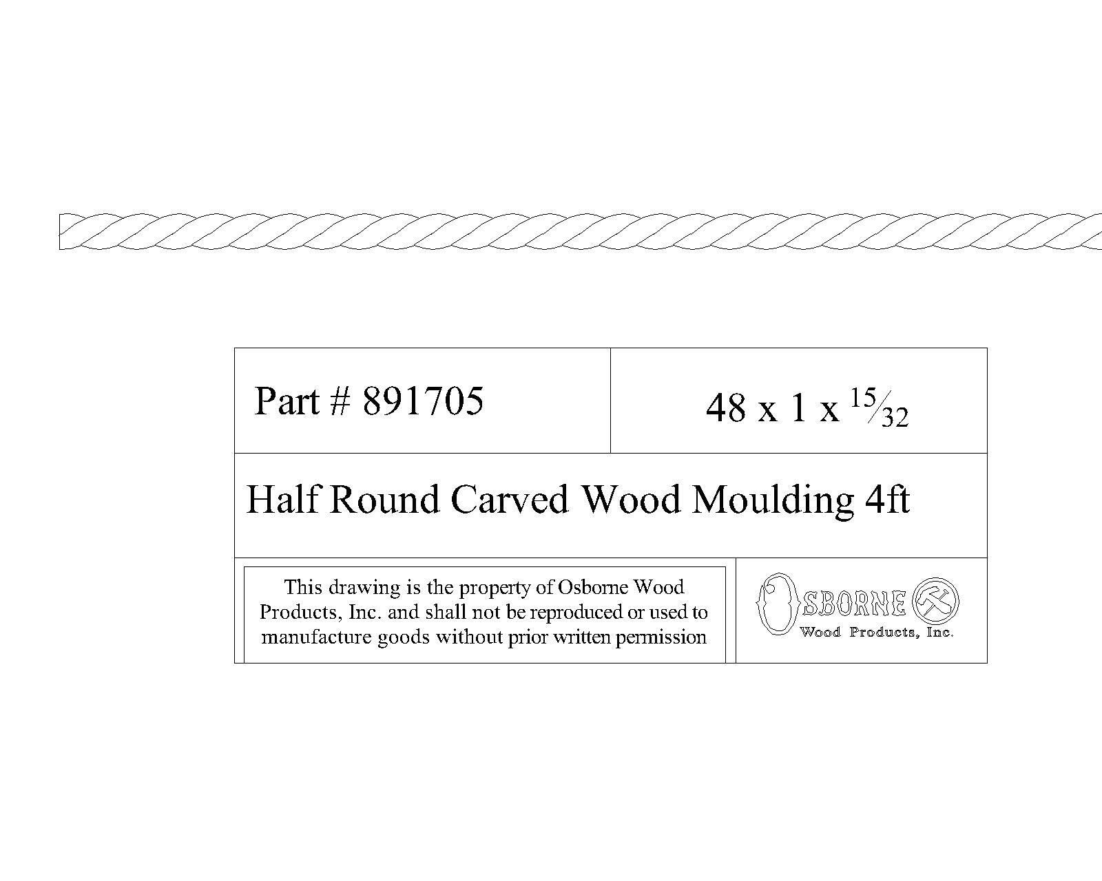 Osborne Wood | Classical Moulding and Trim CAD Drawings