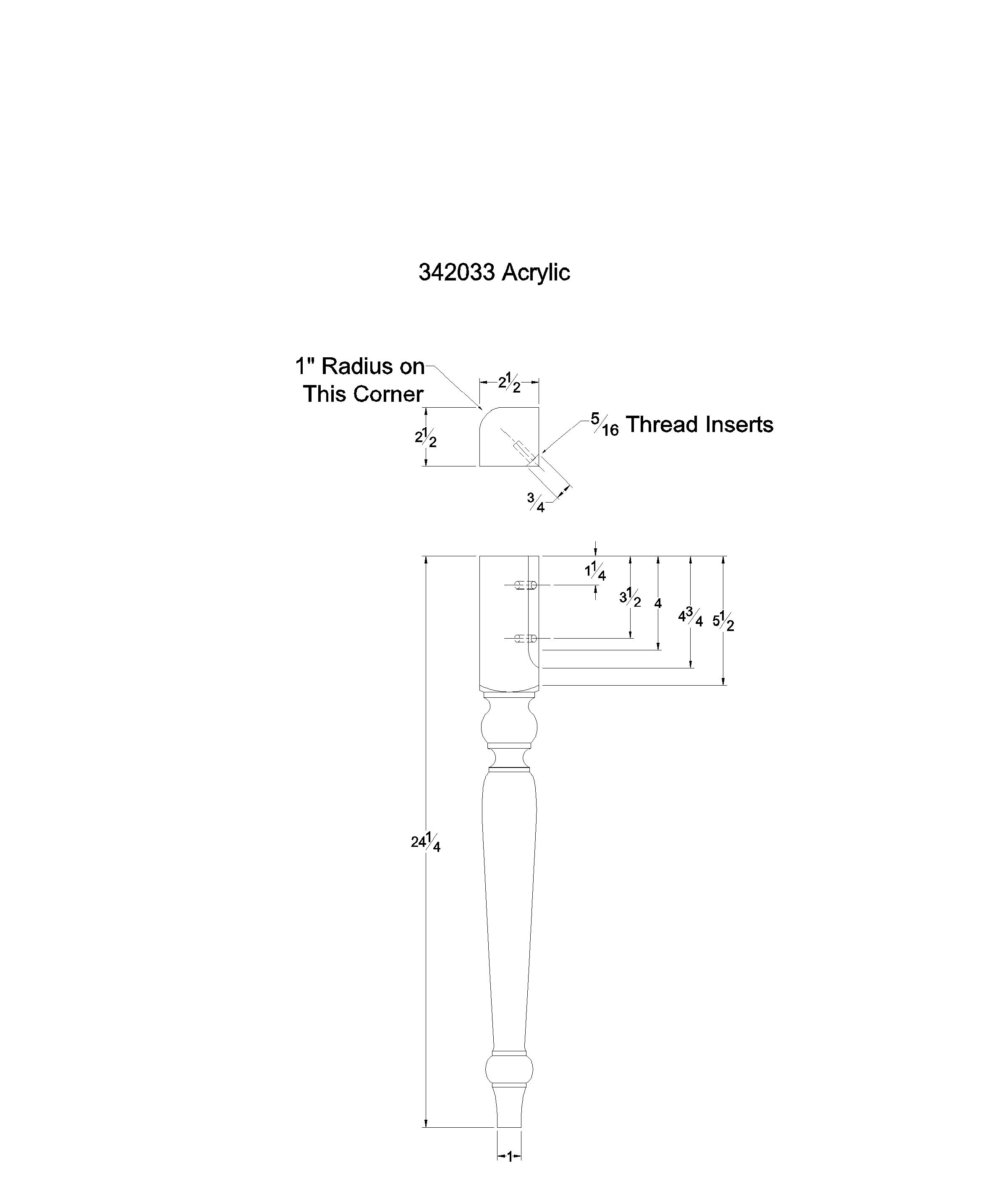 Osborne Wood | Table Legs & Pedestals CAD Drawings