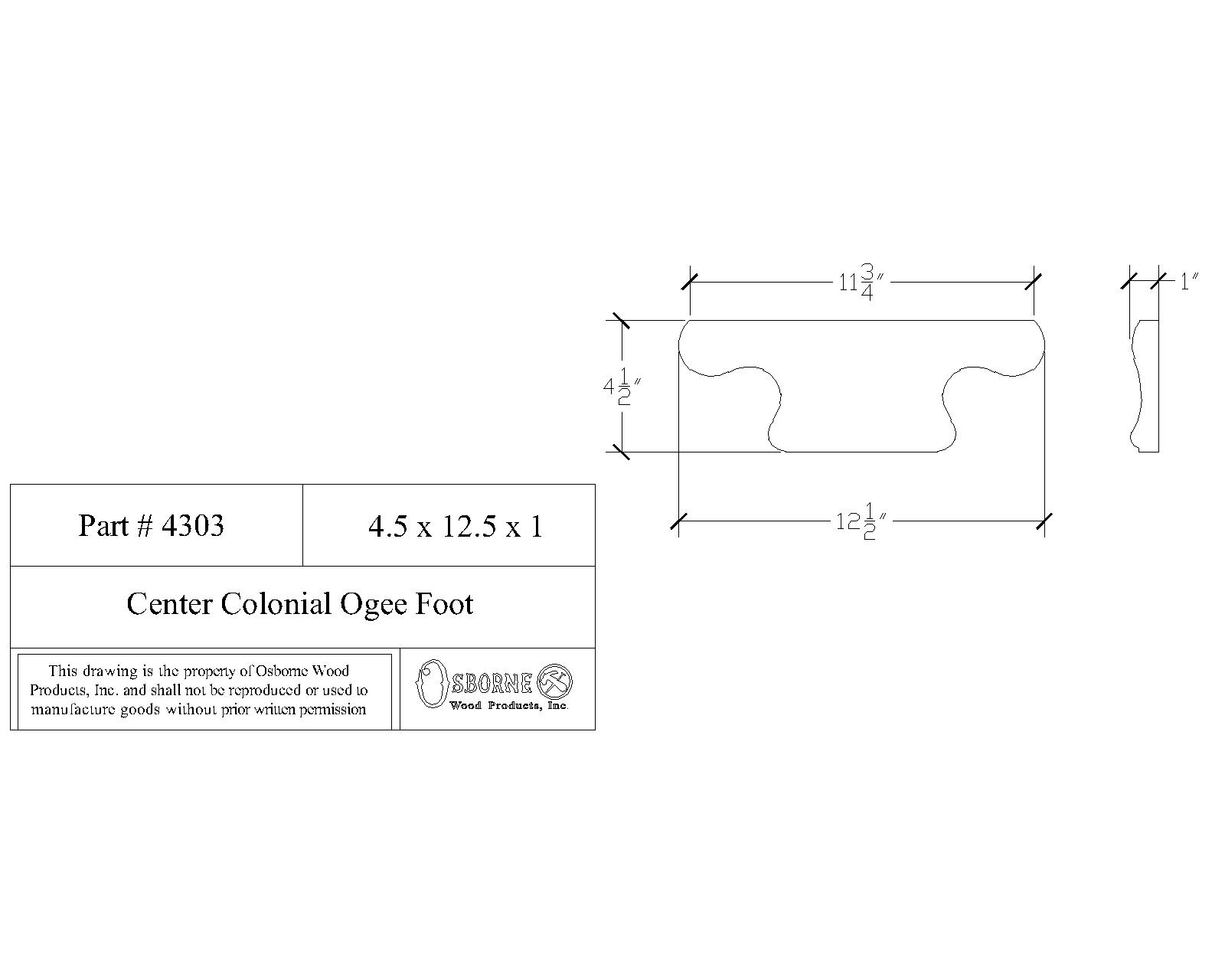 Osborne Wood | Cabinet & Furniture Feet CAD Drawings