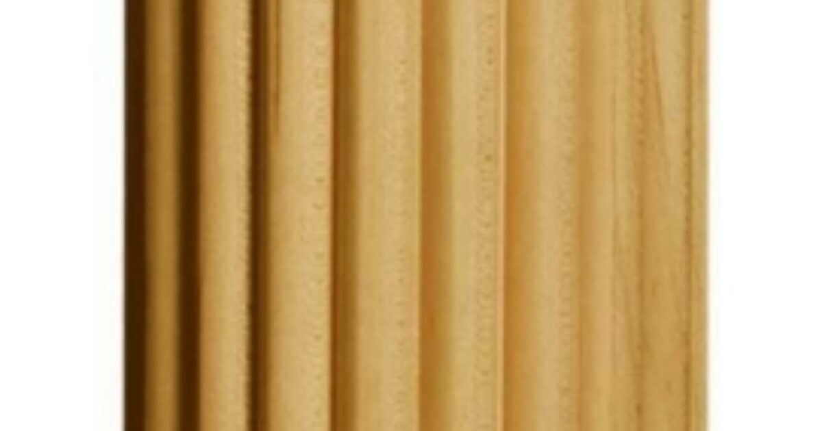 Osborne Wood | Classic Reeded Island Post