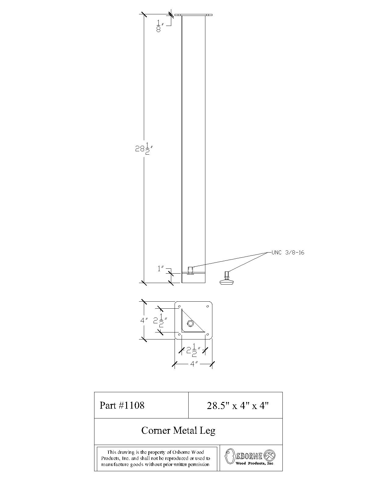Osborne Wood | Dining & Desk Table Legs CAD Drawings