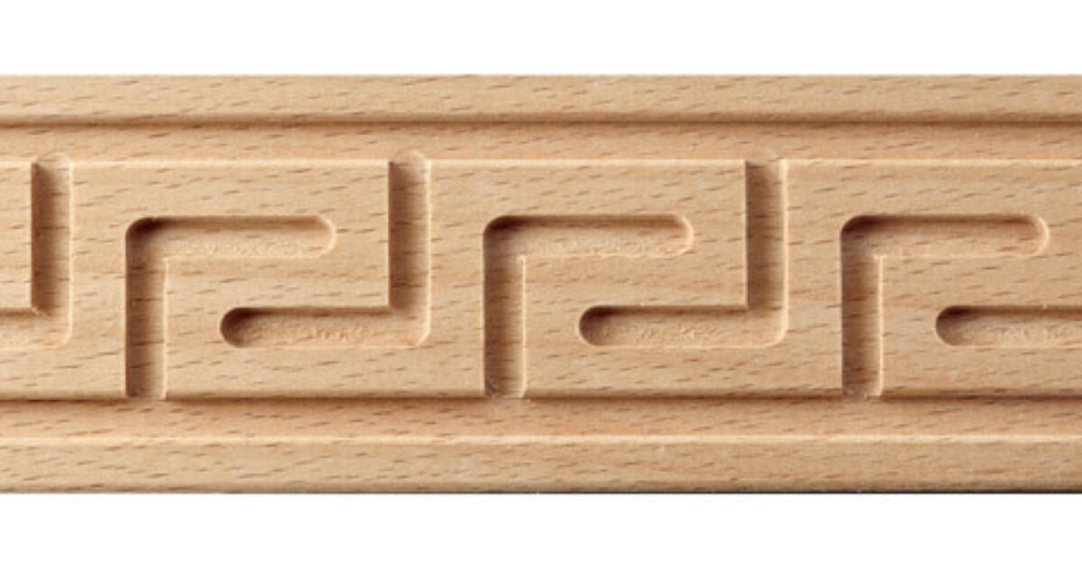 Osborne Wood | Carved Greek Key Moulding