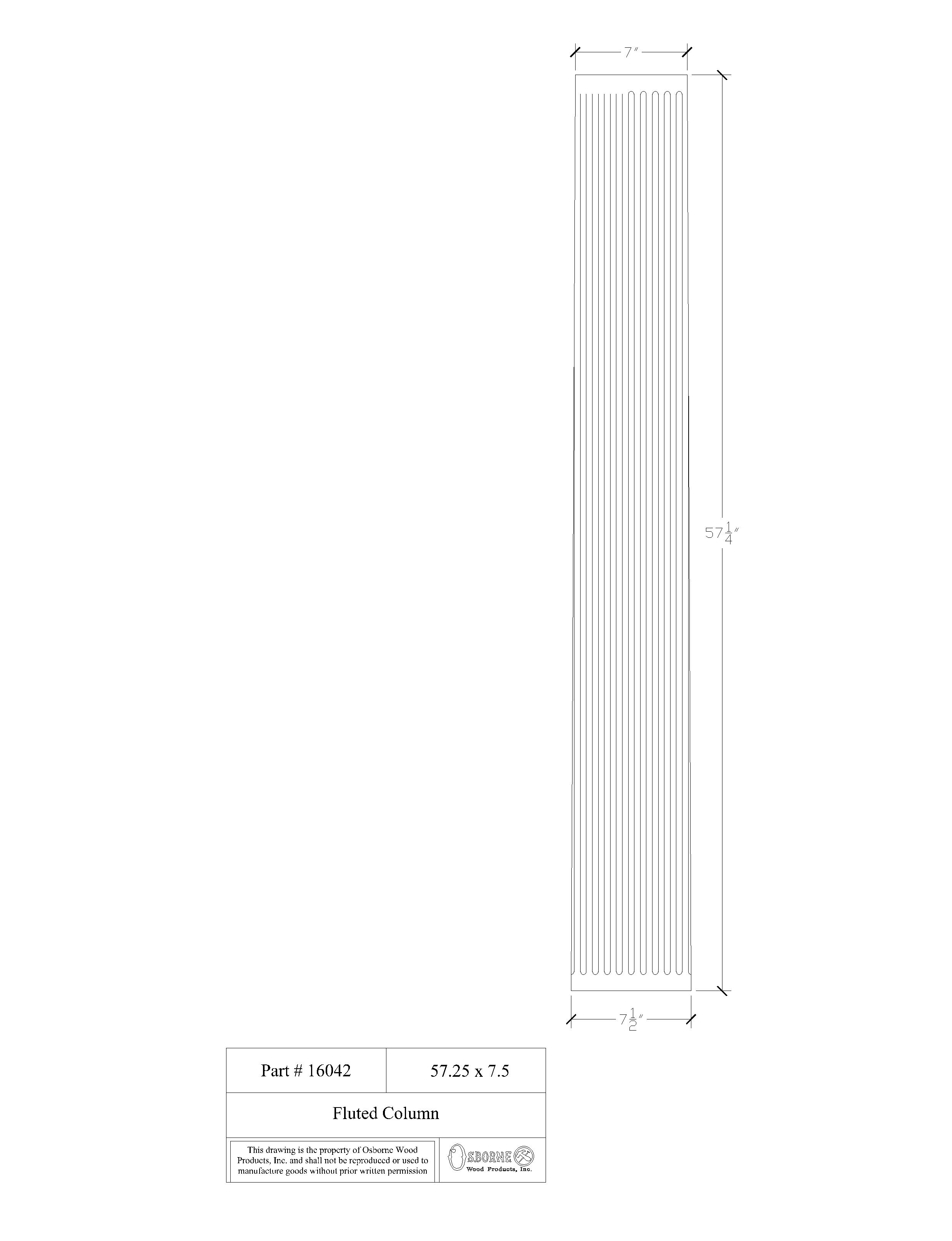 Osborne Wood | Fluted Column