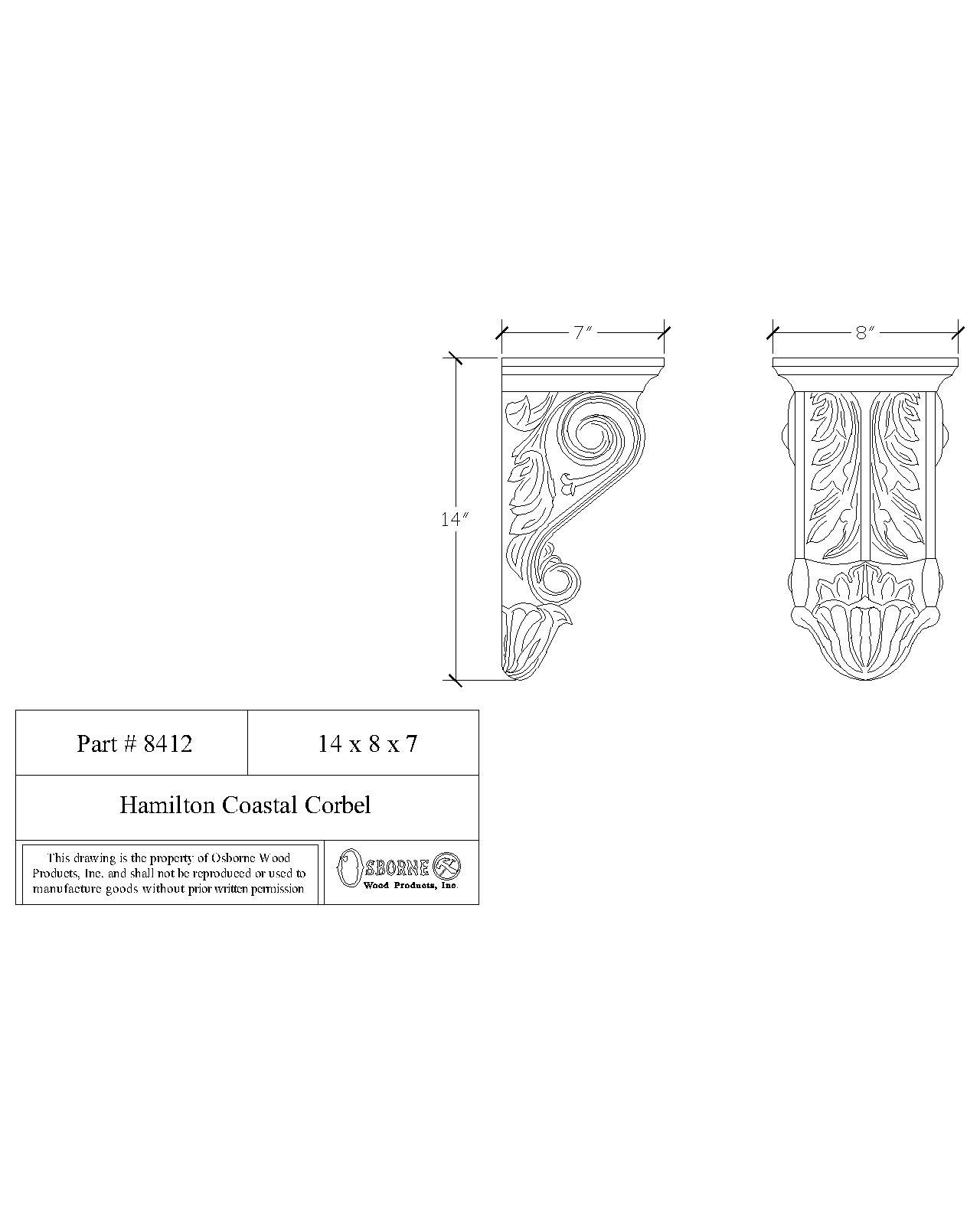 Osborne Wood | Vineyard Collection CAD Drawings