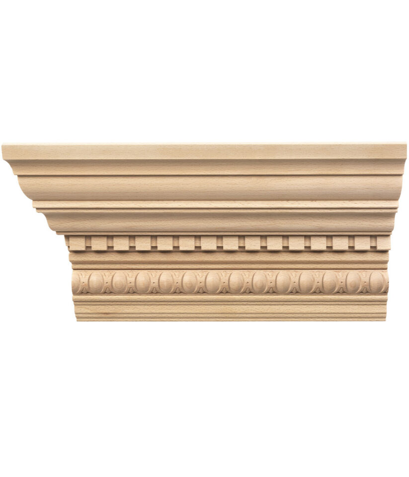 Osborne Wood | Large Classic Detailed Crown Moulding with Carved…