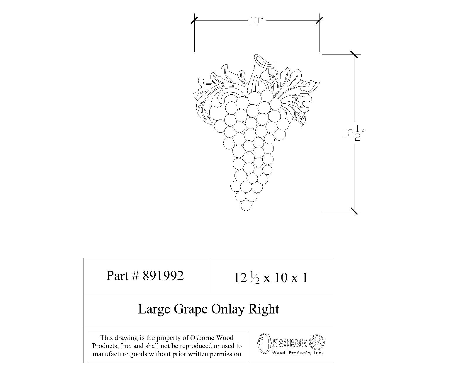 Osborne Wood | Vineyard Moulding and Trim CAD Drawings
