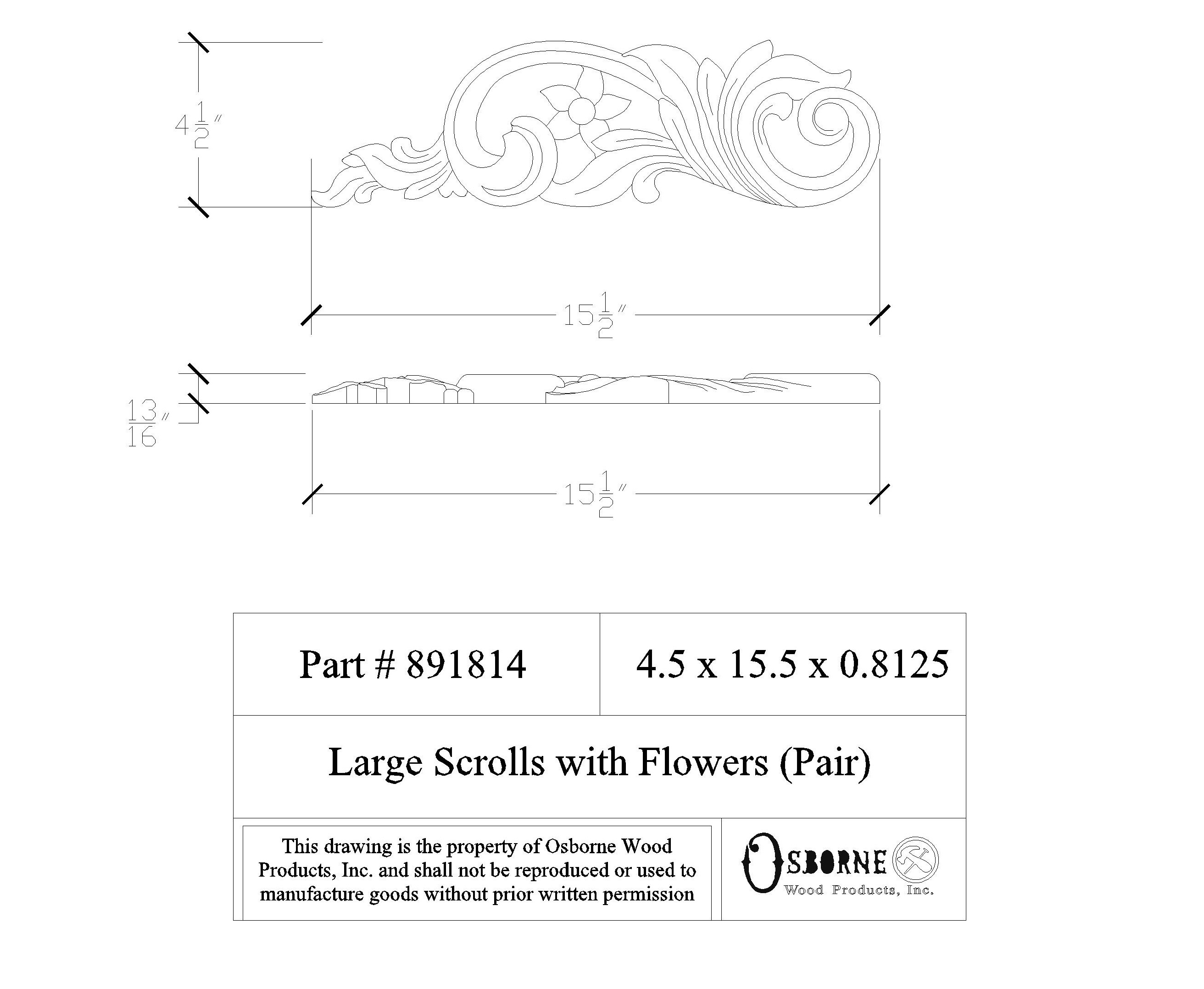 Osborne Wood | Vineyard Collection CAD Drawings