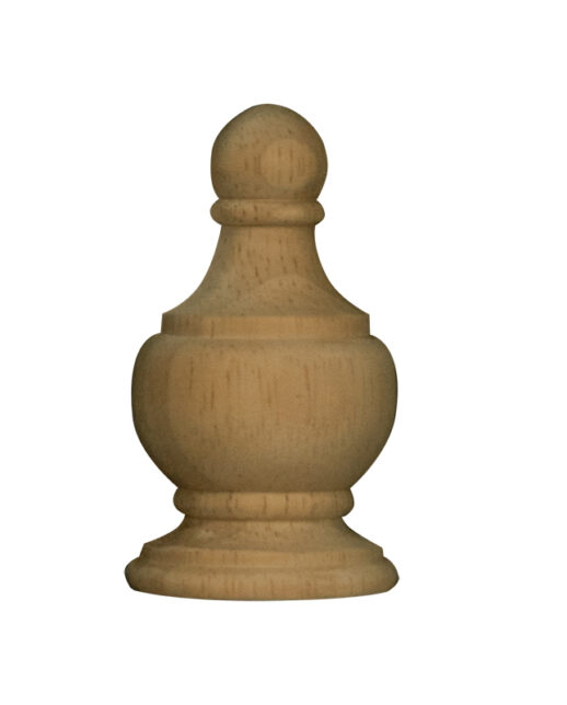 Osborne Wood | Large Traditional Half Round Plinth