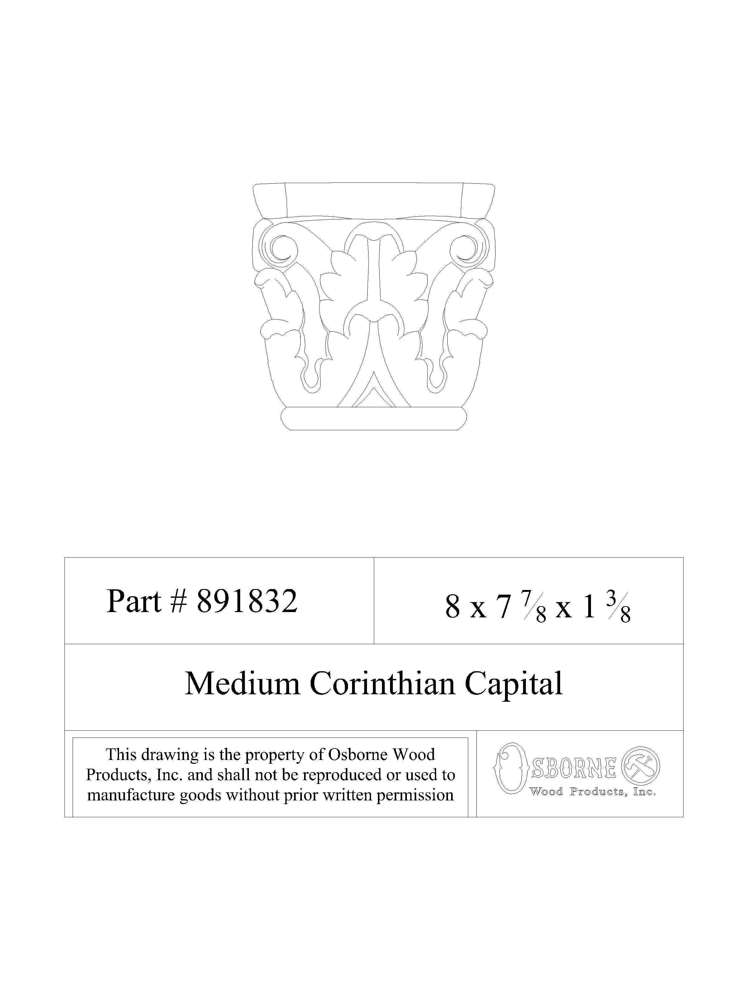 Osborne Wood | Vineyard Moulding and Trim CAD Drawings