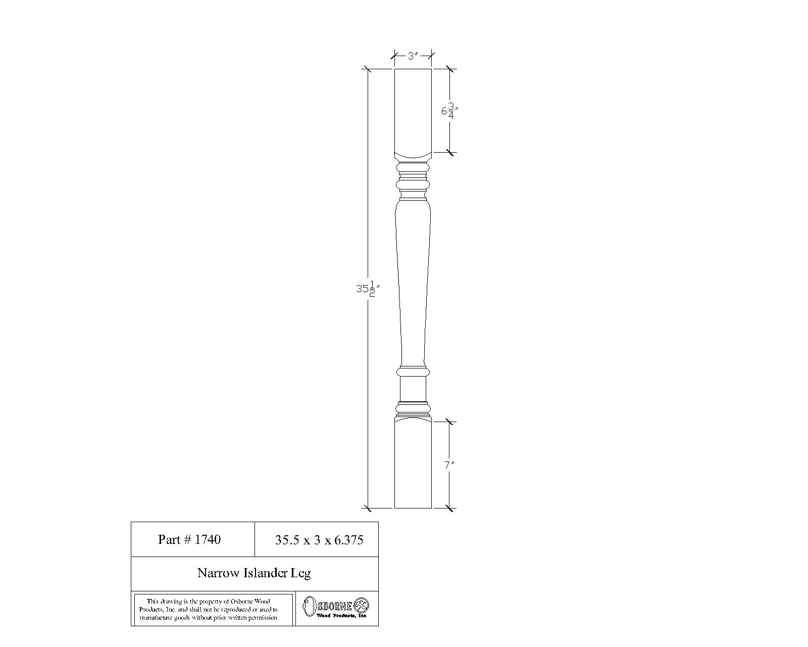 Osborne Wood | Narrow Islander Island Leg