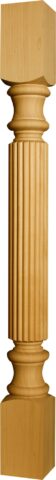Osborne Wood | Reeded Dining Table Leg