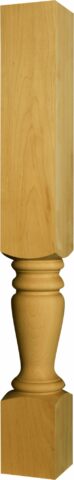 Osborne Wood | Lassen Contemporary Two Sided Fluted Post