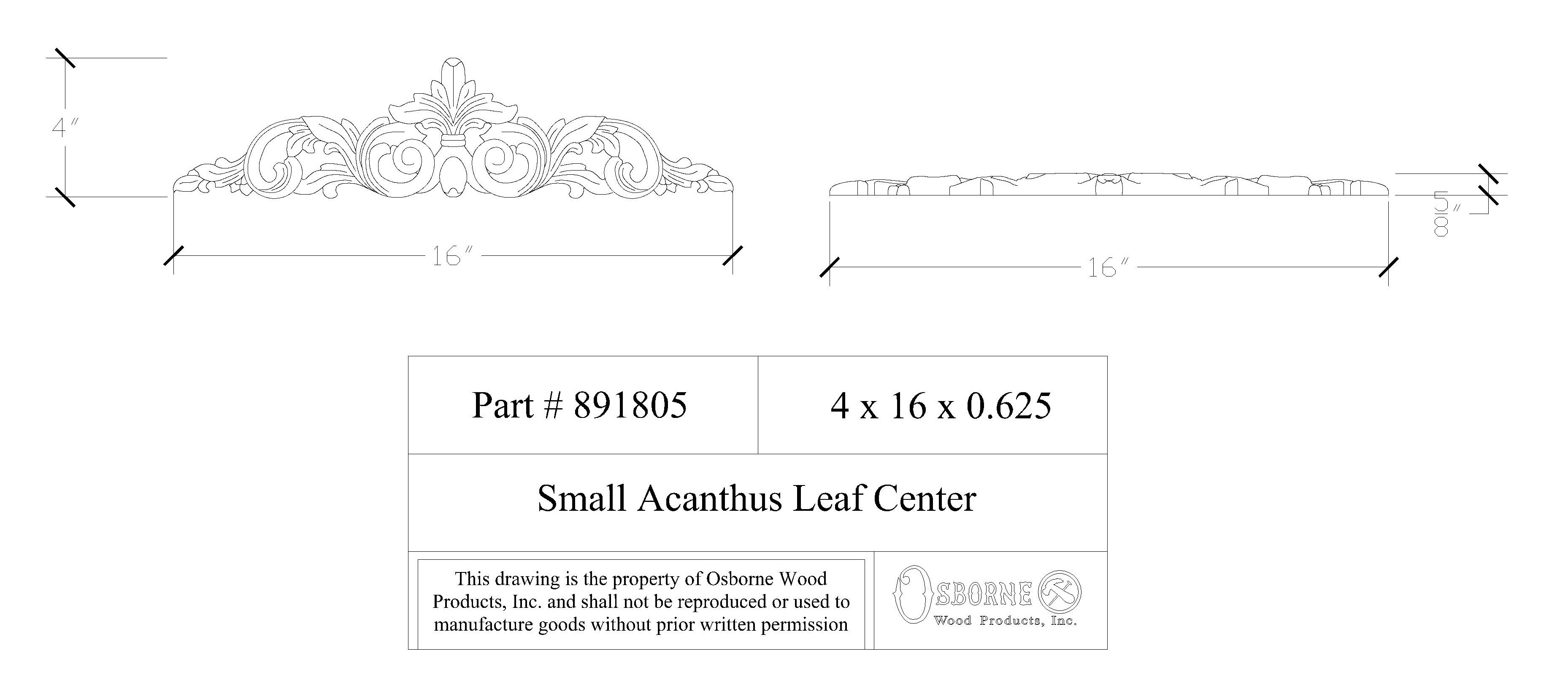 Osborne Wood | Vineyard Moulding and Trim CAD Drawings