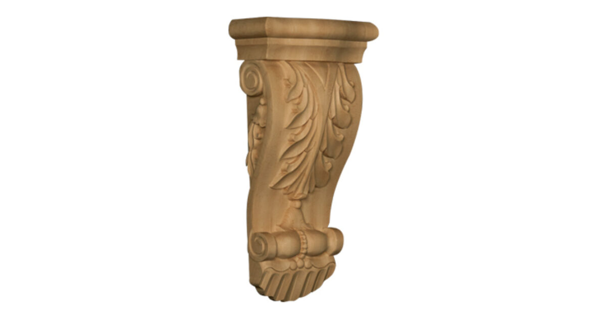 Osborne Wood | Large Shell & Acanthus Leaf Corbel with Scroll