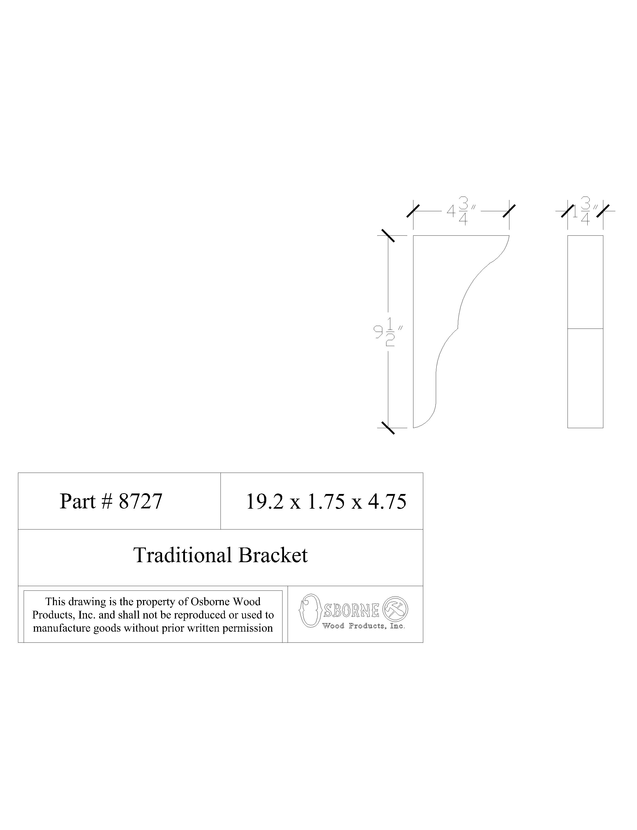 Osborne Wood | Traditional Bracket