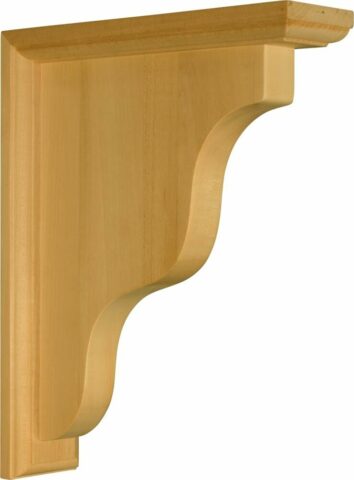 Osborne Wood | New Orleans Island Height Corbel w/ Beaded Edge
